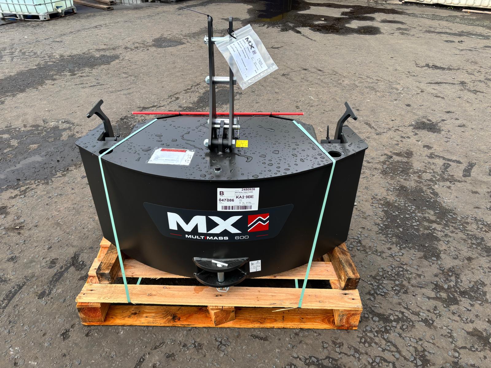 Chillton MX – FRONT WEIGHT – Multimass 600kg – Bryson Tractors Ltd